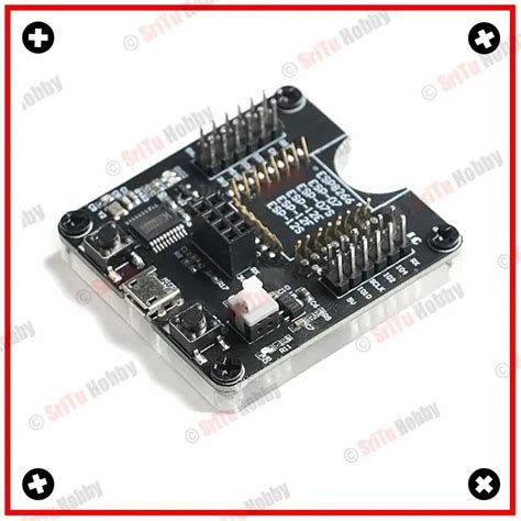 esp8266 wifi module test frame burner development board sritu hobby