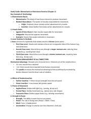 Understanding Biomechanics in Resistance Exercise: Key Concepts | Course Hero