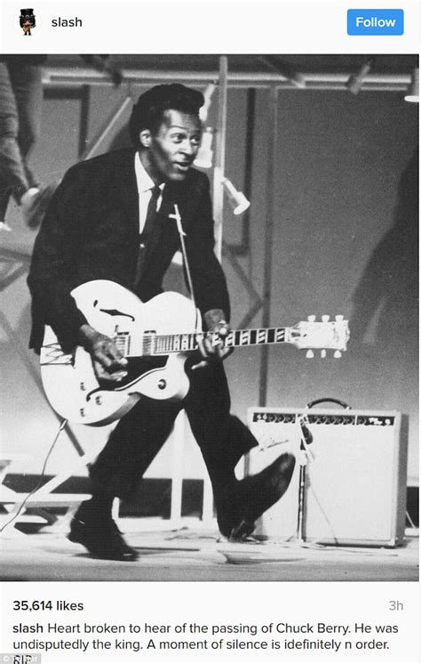 Mick Jagger Leads Celebrity Tributes To Late Chuck Berry Daily Mail Online