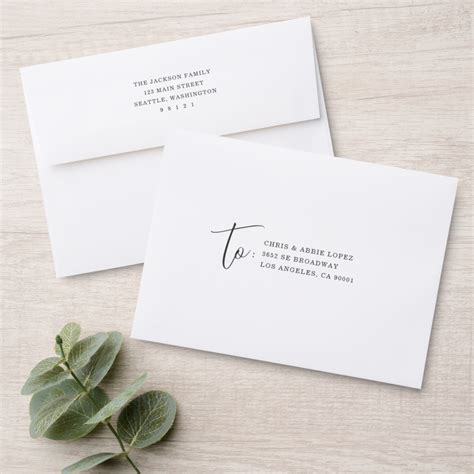 How To Fill Out Wedding Invitation Envelopes
