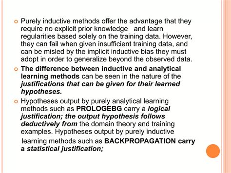 Combining Inductive And Analytical Learning Pptx