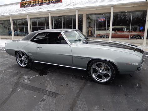 1969 Chevrolet Camaro Cortez Silver 350 Disc Brakes Cowl Hood Rally