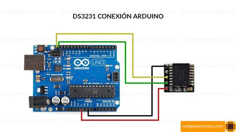 Arduino DS3231 CodigoElectronica