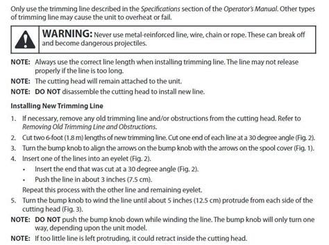 Craftsman Weed Eater String Not Sticking Community