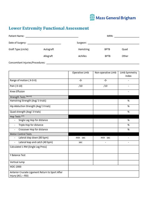 Functional Movement Assessment Lower Extremity Pdf Knee Anatomical Terms Of Motion