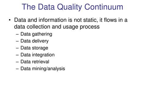 Ppt Data Quality And Data Cleaning An Overview Powerpoint