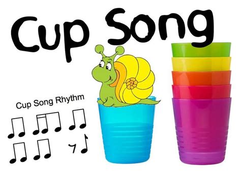 Le Phénomène Cup Song à Lécole Cup Song Songs Elementary Music Lessons