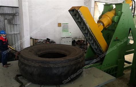 Otr Tire Cutter Machine For Sale 4 Meter Mining Tyres Cutting Equipment