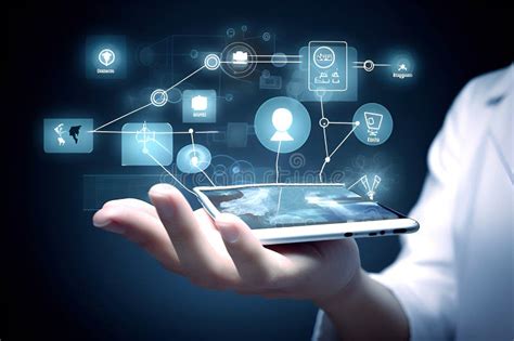 doctor working with virtual interface medical analysis virtual graph