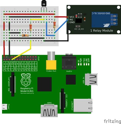 Raspberry Pi Relay Wiring Diagram