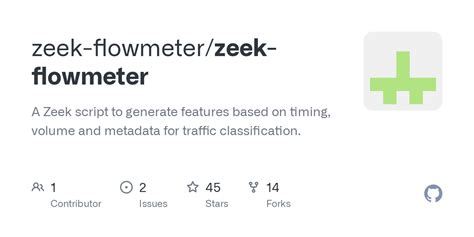 Github Zeek Flowmeterzeek Flowmeter A Zeek Script To Generate