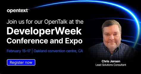Opentext Developers On Linkedin Developerweek2023 Opentext