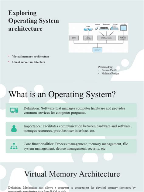 Exploring Operating System Architecture Pdf Operating System