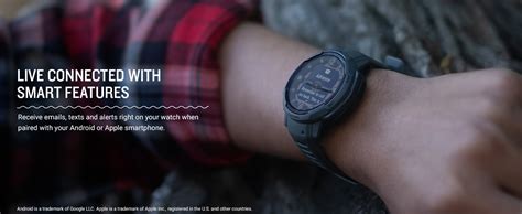 Garmin Instinct Crossover Solar Rugged Hybrid Smartwatch