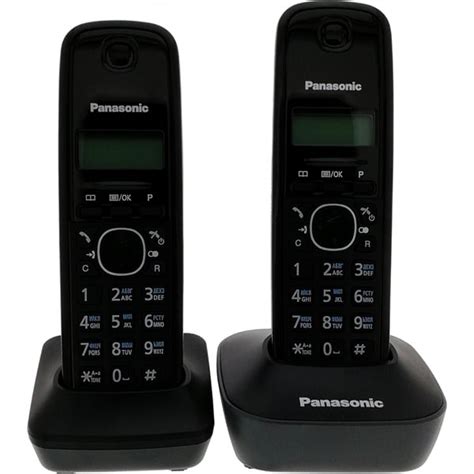 Panasonic KX-TG1612UAH Black | Panasonic Ev telefonu | Irshad.az