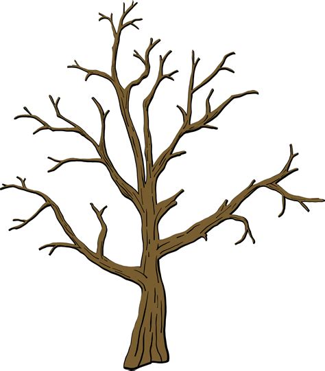 simplicidad halloween árbol muerto dibujo a mano alzada silueta diseño