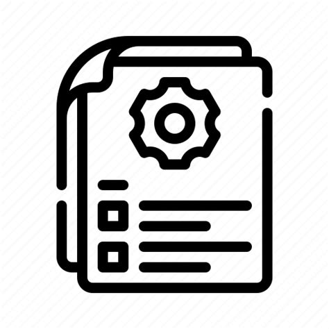 Specification Management Business Setting Document Gear Report