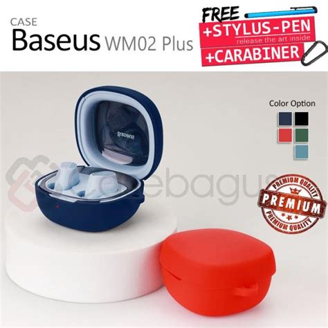Jual Baseus Bowie Wm02 Plus Elegant Soft Case Tws Bluetooth Earphone Shopee Indonesia