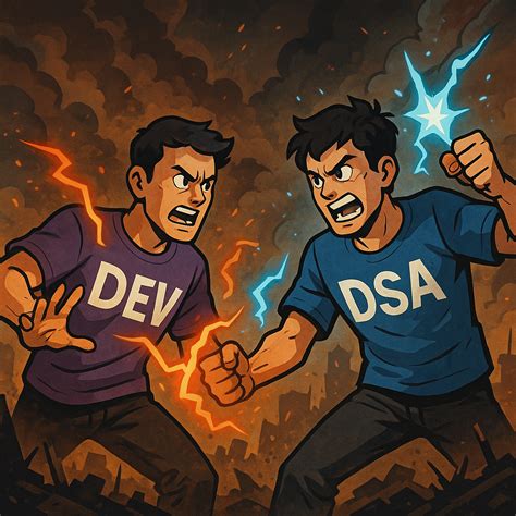 Dev Vs Dsa Understanding The Balance Not The Battle By Darshan Krishna N Medium