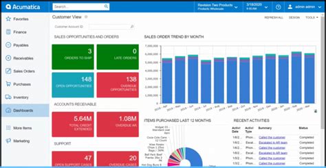 Acumatica R Add Side Panels To Data Screens Speed Data Entry
