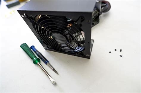 Premium Photo Computer Power Supply People With Multiple Electrical Power Outputs