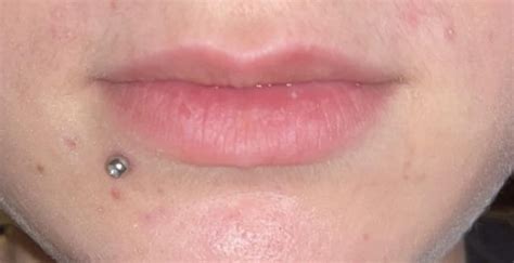 Is My Side Labret Too Low For A Ring R Piercing