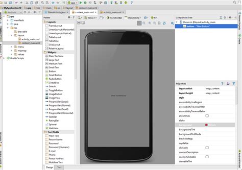 Android Studio Can T See The Design Stack Overflow