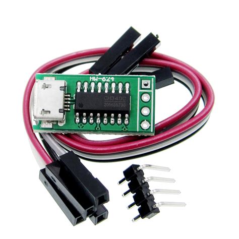 ch340c micro usb to ttl serial port isp download module 5v 3 3v 500ma