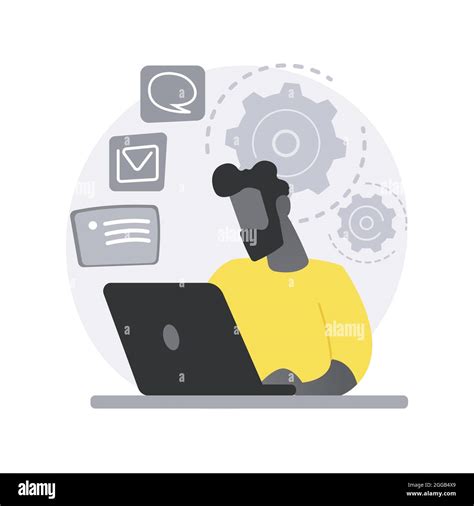 Workflow Abstract Concept Vector Illustration Stock Vector Image And Art Alamy