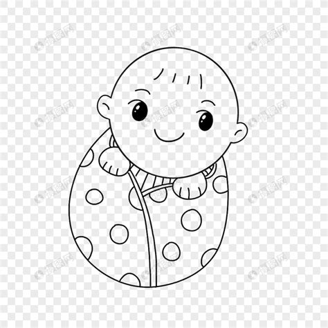 婴儿简笔画元素素材下载 正版素材401727362 摄图网