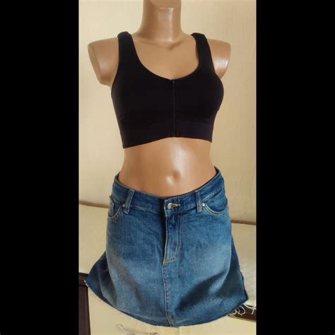 Джинсова міні — ціна 72 грн у каталозі Міні спідниці Купити жіночі речі за доступною ціною на