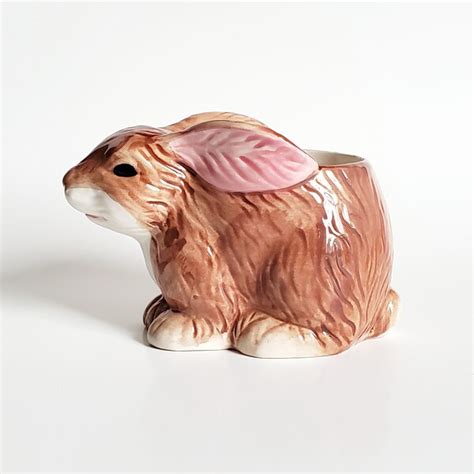 Rabbit Planter Etsy
