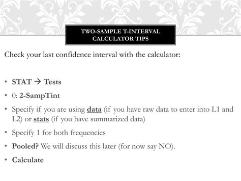 Ppt 81 82 Hypotheses Tests For Two Sample Means Powerpoint Presentation Id2422966