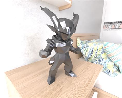 Stl File Janemba Chibi Lowpoly・3d Print Object To Download・cults