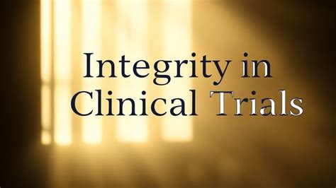 Restoring Integrity In Clinical Research Addressing Flaws In Clinical