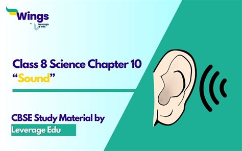 Ncert Class 8 Science Chapter 10 Sound Notes And Solutions Free Pdf