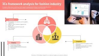 3cs Framework Analysis For Fashion Industry PPT Example