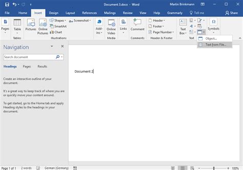 How To Merge Multiple Word Documents Ghacks Tech News