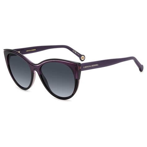 Óculos De Sol Carolina Herrera Her 0142s Mw2 56 Violeta Óculos De