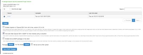 Using Endpoint Security Assessment Plug In