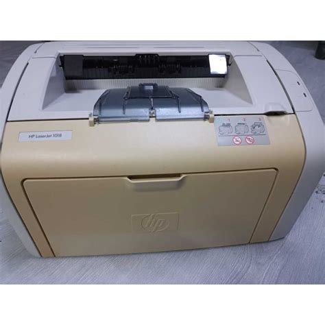 HP Laserjet 1018 Laser Printer Second Hand Shopee Malaysia