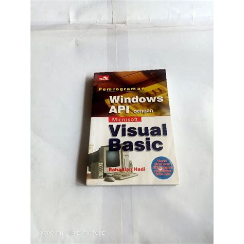 jual buku pemrograman windows api dengan microsoft visual basic