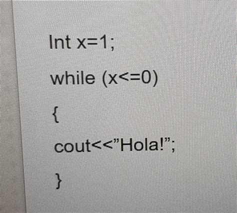 Solved The Following Code Creates An Infinite Loop How A Chegg