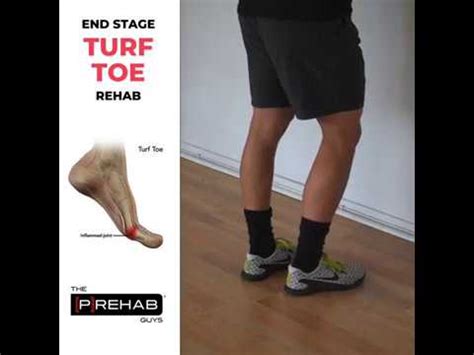 End Stage Turf Toe Rehab Youtube