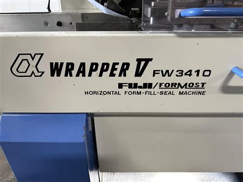 Used Sold Formost Alpha V Horizontal Flow Wrapper At Steep Hill