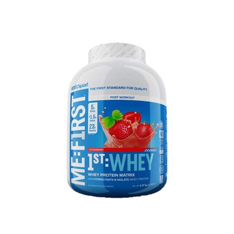Me First Whey Протеин 1st 2 27кг Strawberry Најголема онлајн