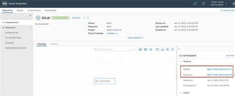 Using Vrealize Automation Cloud Template To Execute A Pipeline