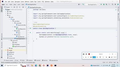 vivek sondhiya on linkedin springboot quizapplication