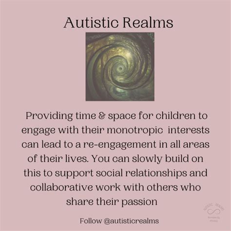 Monotropism Happy Flow State Autistic Realms