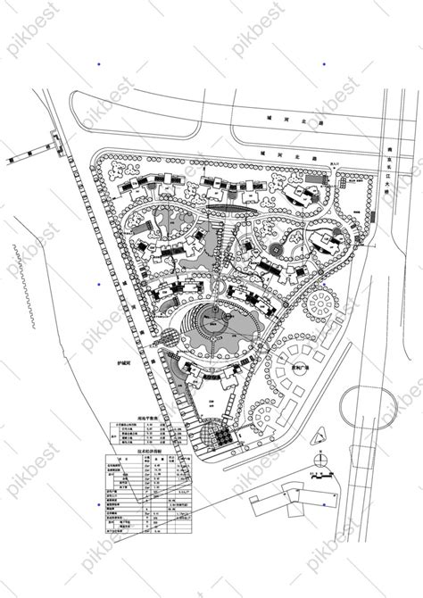 Hình ảnh Sơ đồ Mặt Bằng Cad Khu Dân Cư Trang trí và mô hình DWG Tải xuống miễn phí Pikbest